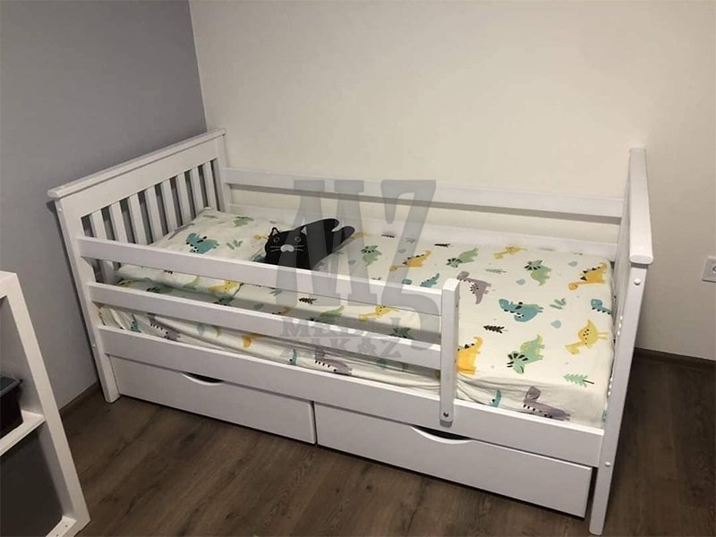 Кровать детская Адель (Алина) (сп. м. 80х190 см.) + Матрас беспружинный ...